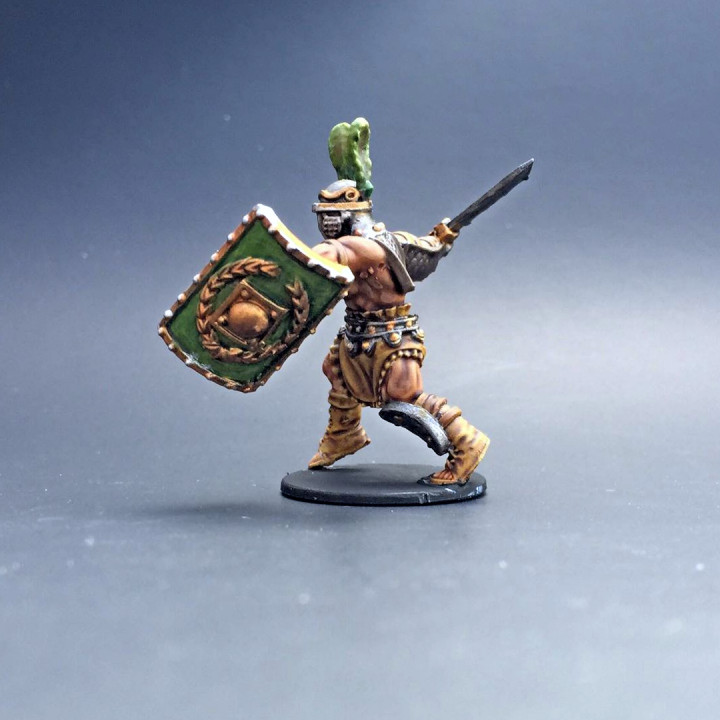 3D Printable Gladiators by Iain Lovecraft
