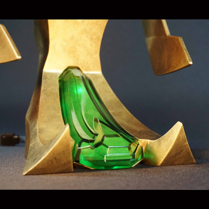 3D Printable Custom Display Stand for Loki’s Crown by Rune & Rola Sjølie