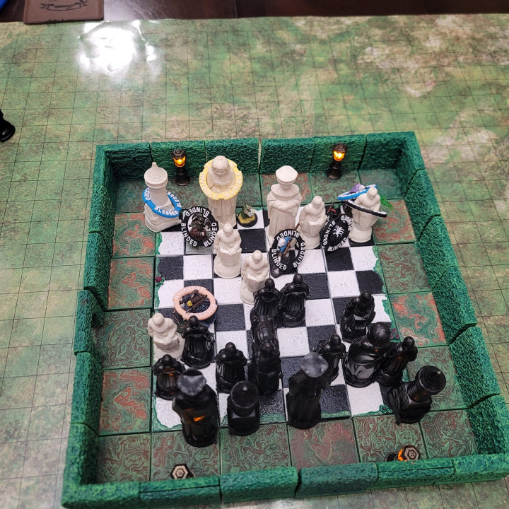 3D Print of AEHDGE0 - Hedge Maze Starter Set by The Glorious Geeks