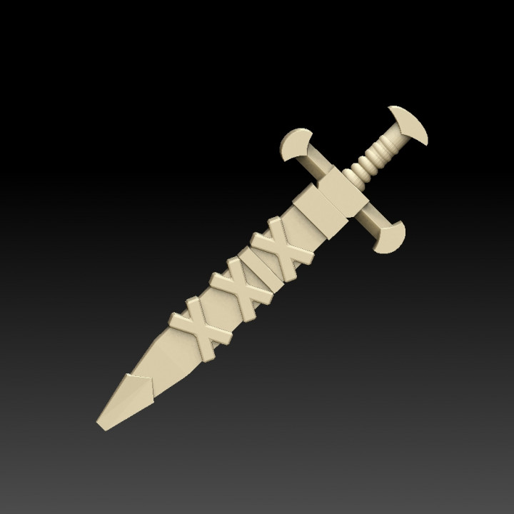 3D Printable Weapon Megapack by Sharedog Miniatures