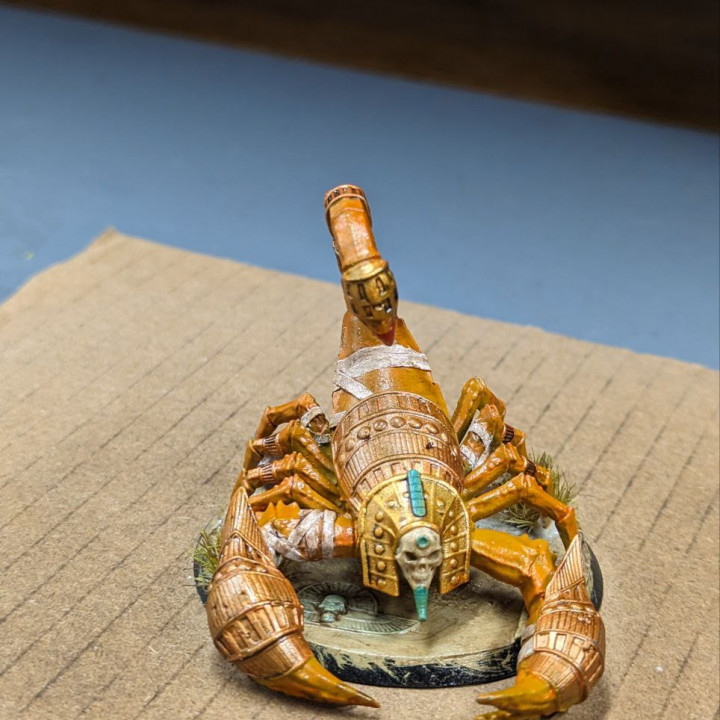 3D Print of Mummified Great Scorpion by damonprater