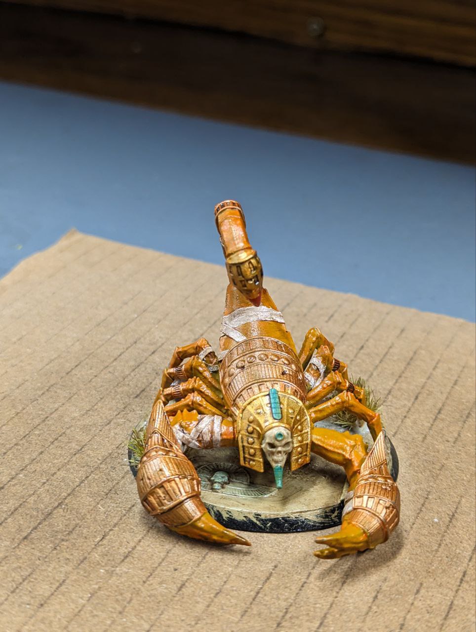 3D Printable Great Scorpion - Mummified Undead by One Page Rules