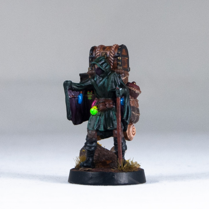 3D Print of Dark Merchant (FREE) by Ballyhoo_Miniatures