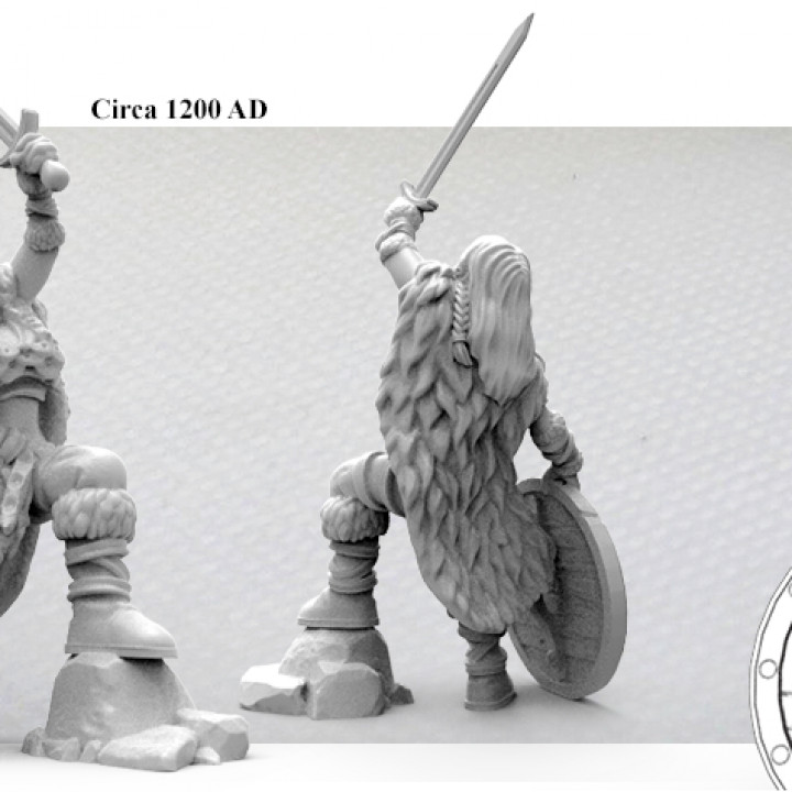 3D Printable Hervor by Iain Lovecraft