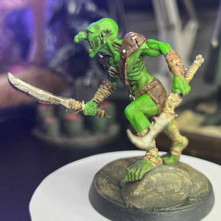 3D Print of Goblin Fighter by thackray87