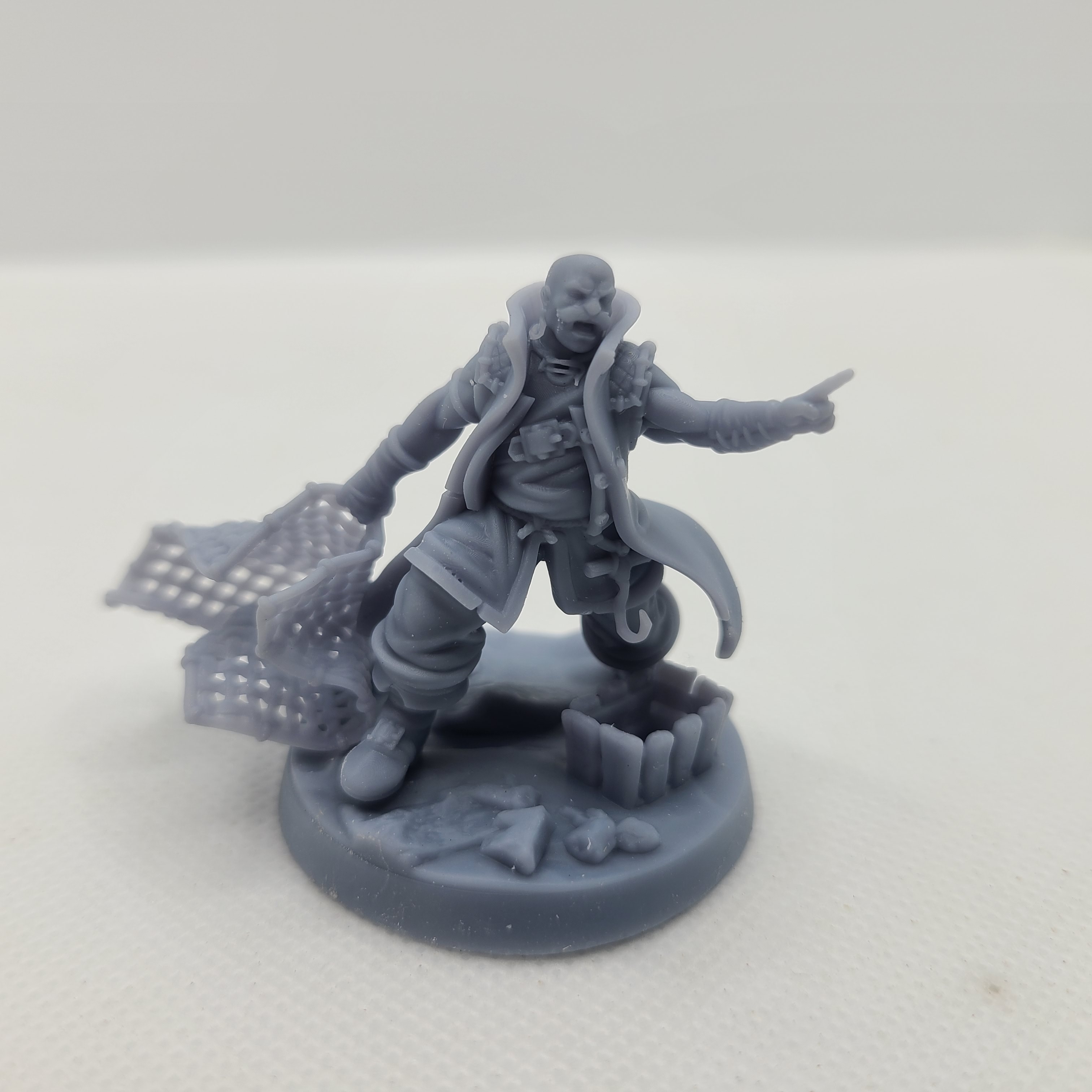 3D Printable Fisherman Set by STL Miniatures