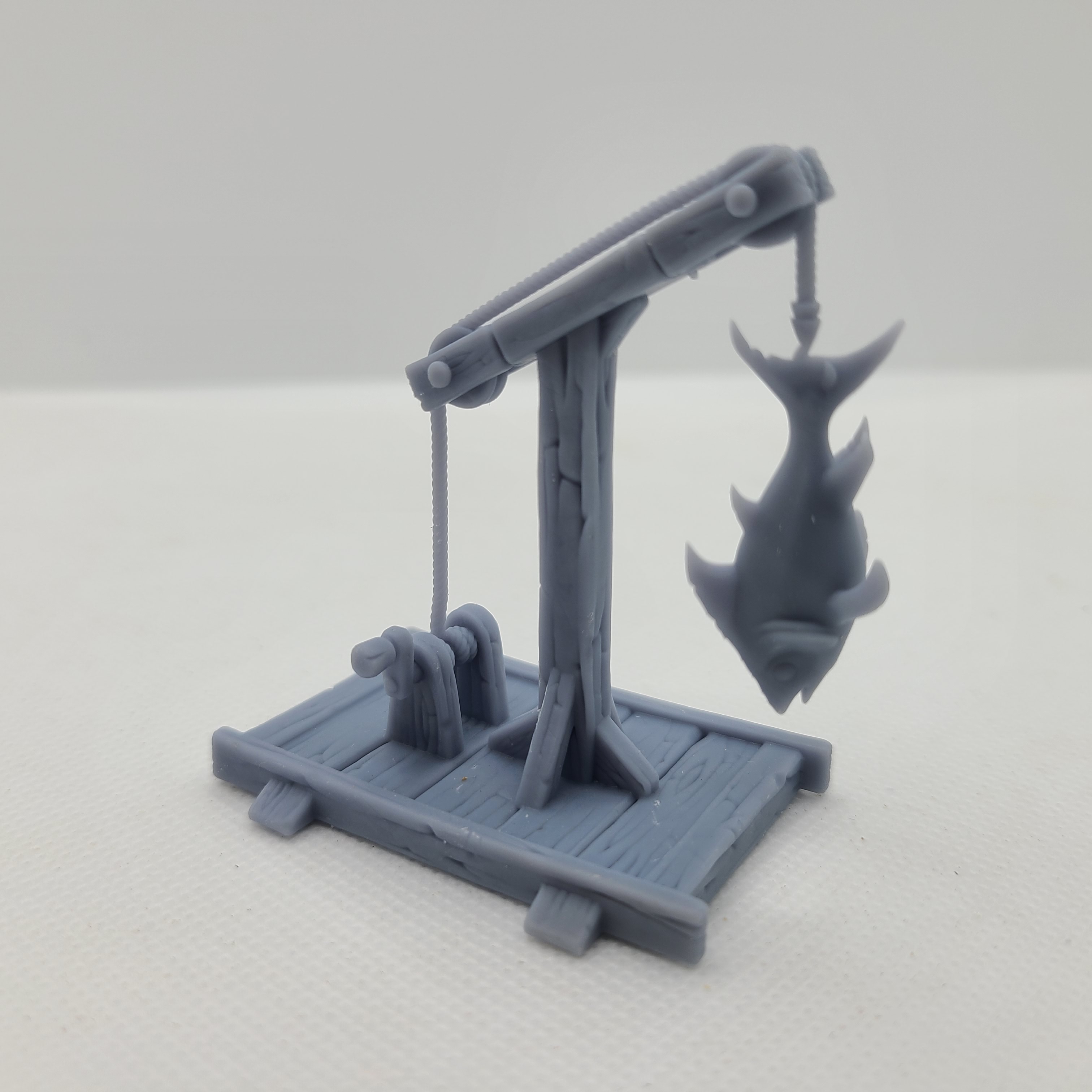 3D Printable Fisherman Set by STL Miniatures