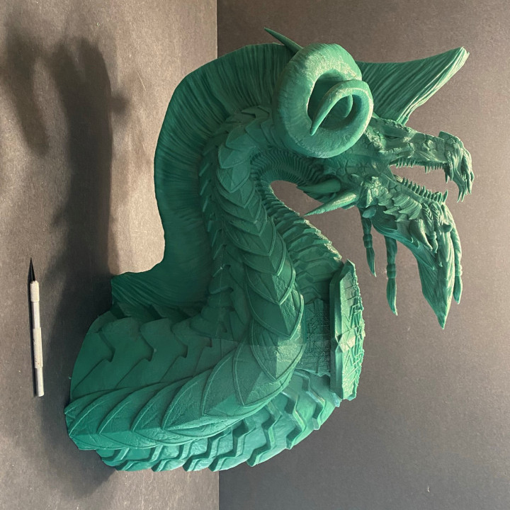 3D Printable Etax'dibashiv -The Furnace of Dhal Thoram- The Dragon God ...