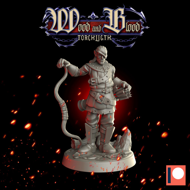 3D Printable Torchlight "Ranger" by Torchlight Models