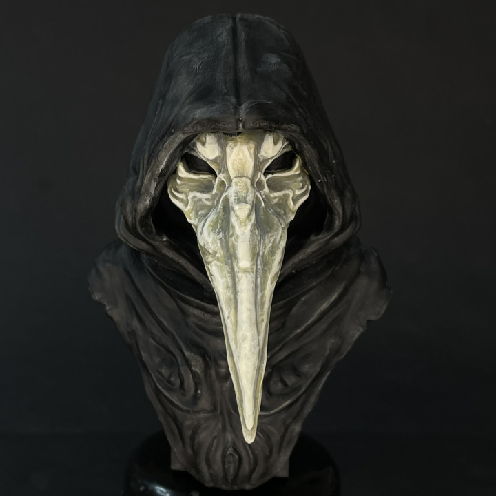 3D Print of SCP-049 - The plague Doctor - Fan Art Bust - 10cm by ...