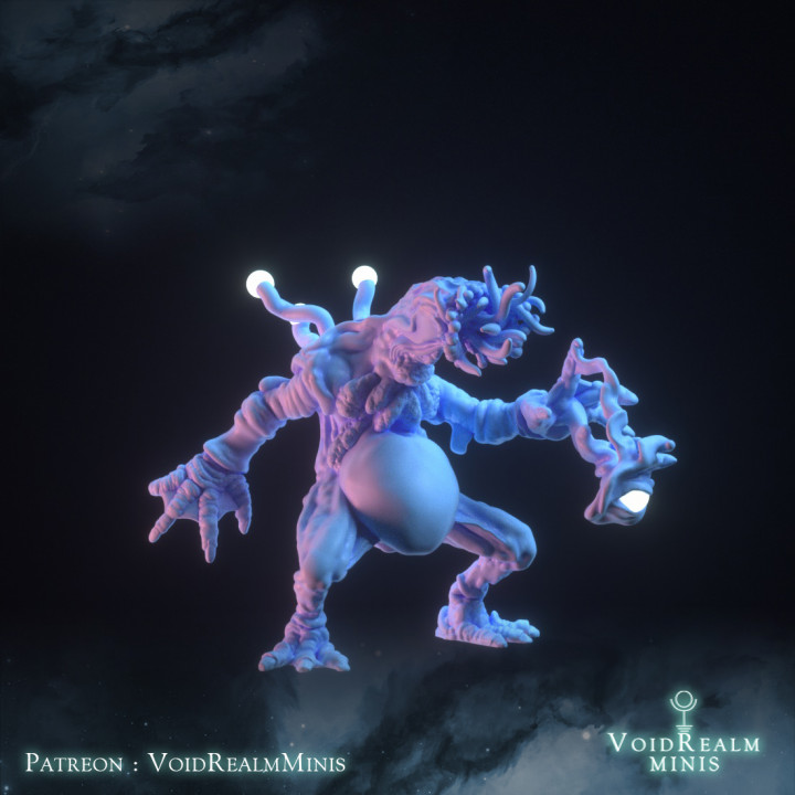 3D Printable Moon Beasts (3 different forms, 5 total poses) by ...