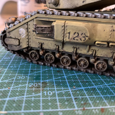 3D Printable Caiman Main Battle Tank by Reptilian Overlords