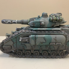 3D Printable Caiman Main Battle Tank by Reptilian Overlords