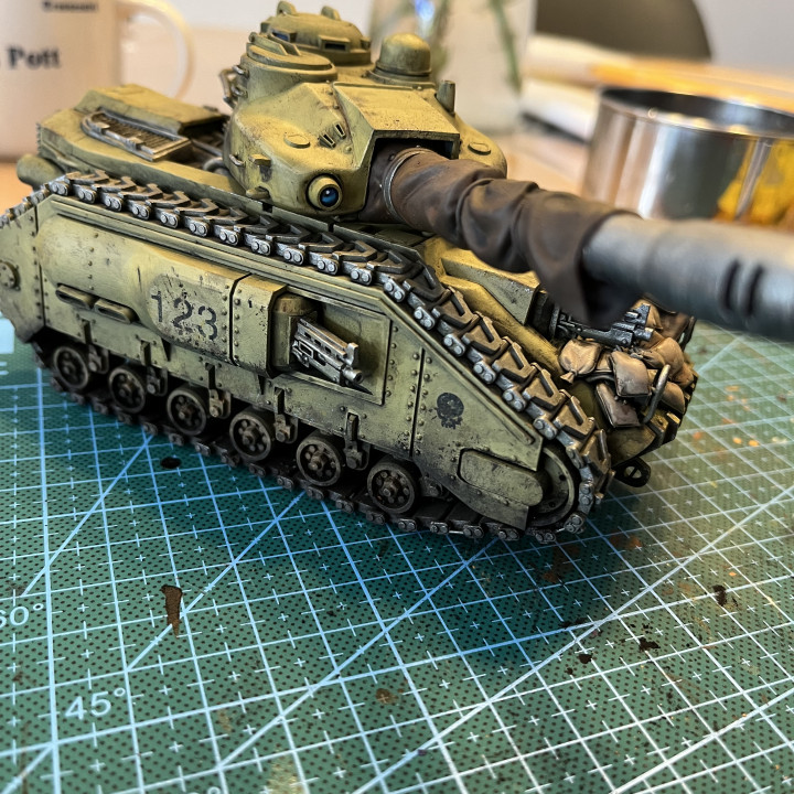 3D Print of Caiman Main Battle Tank by malchon