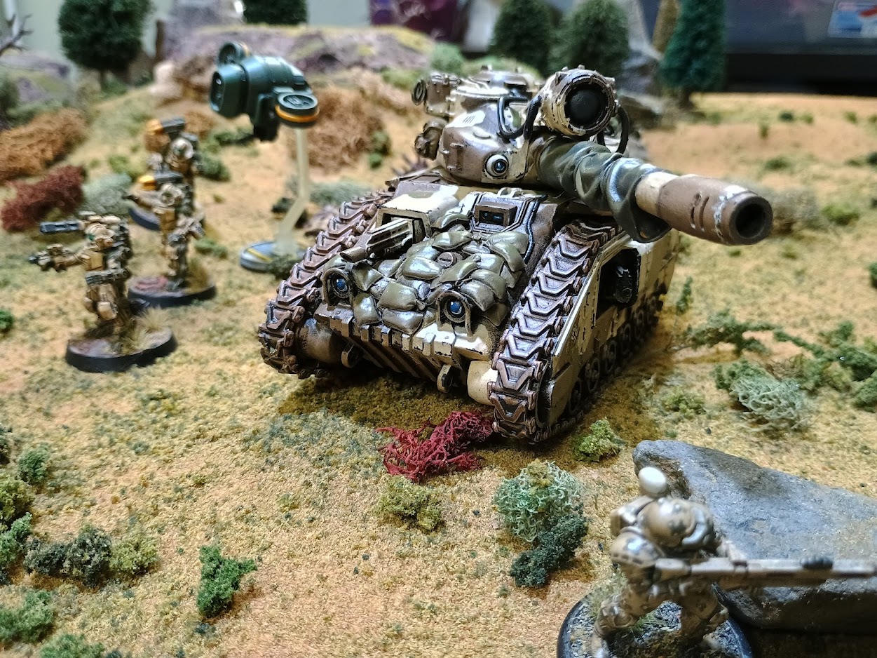 3D Printable Caiman Main Battle Tank by Reptilian Overlords