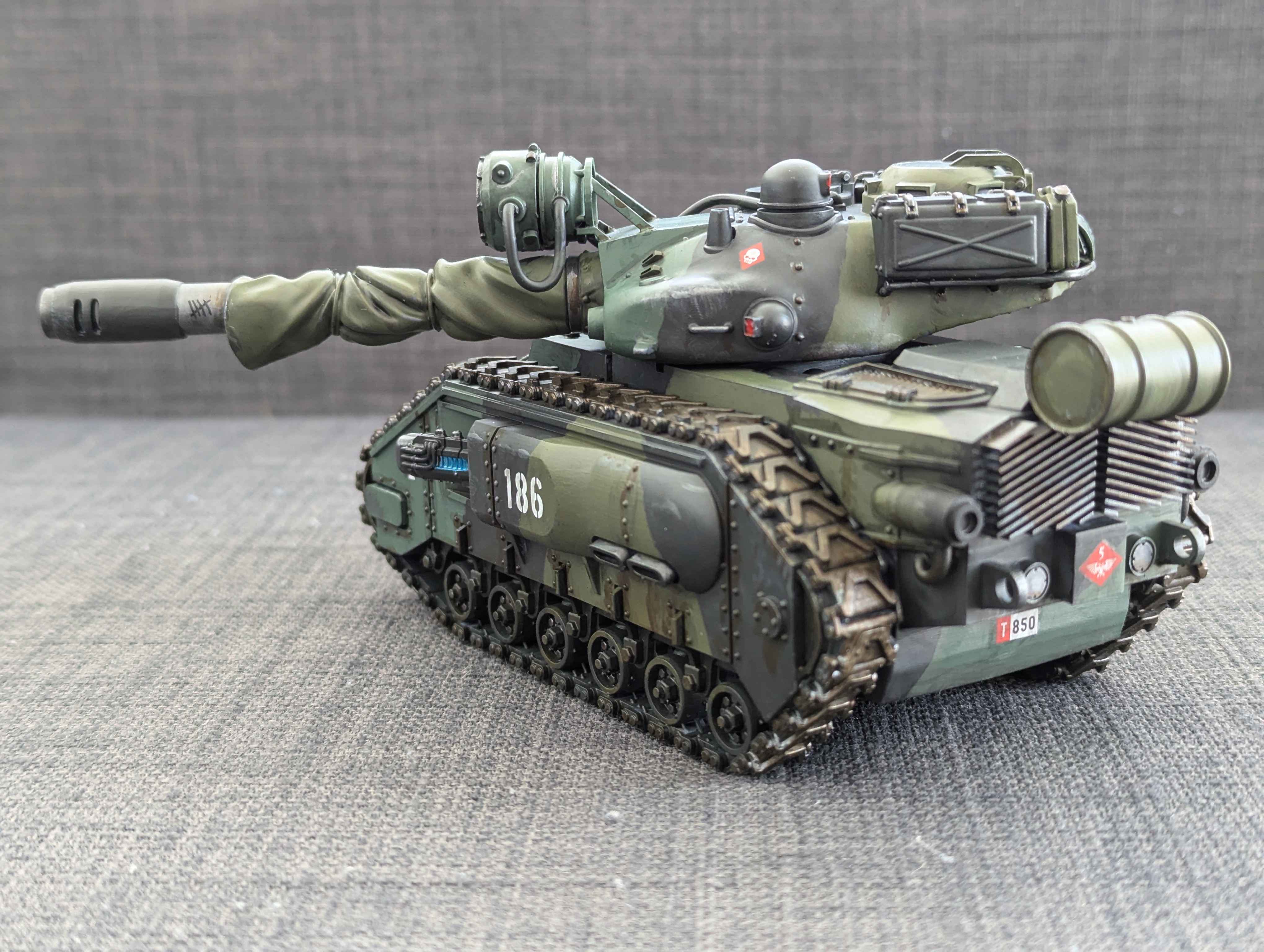 3D Printable Caiman Main Battle Tank by Reptilian Overlords