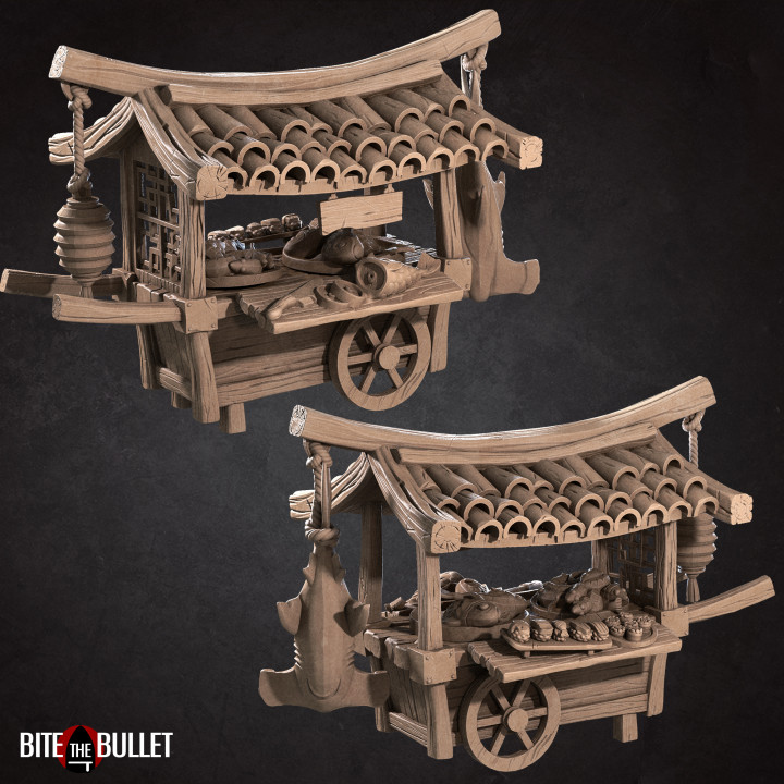 3D Printable August 2021 Release - Bullet Town Crew Pt.1 by Bite the Bullet
