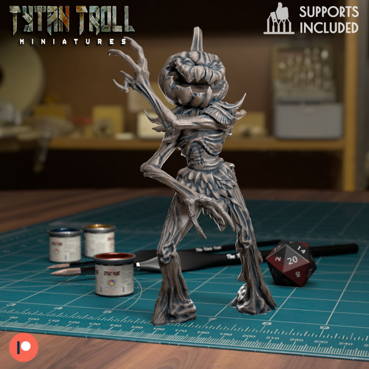 3D Printable Scarecrow Bundle [Pre-Supported] by TytanTroll Miniatures