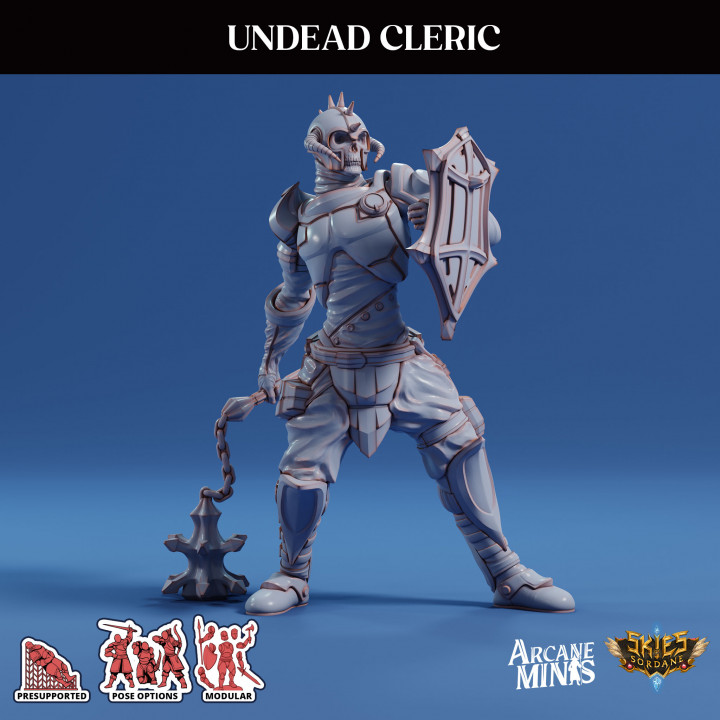 3D Printable Undead Crew - Pack by Sordane Publishing