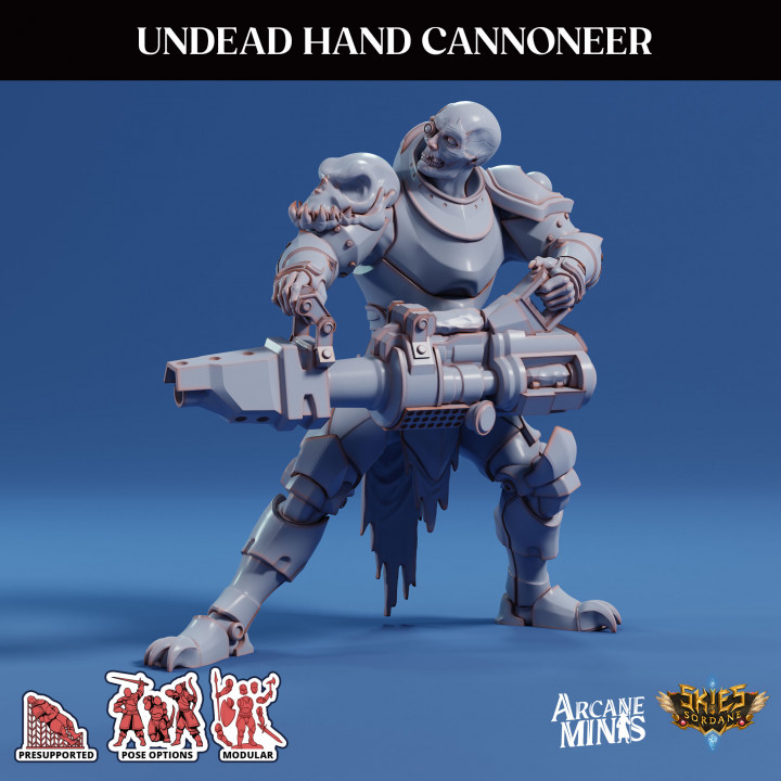 3D Printable Undead Crew - Pack by Sordane Publishing