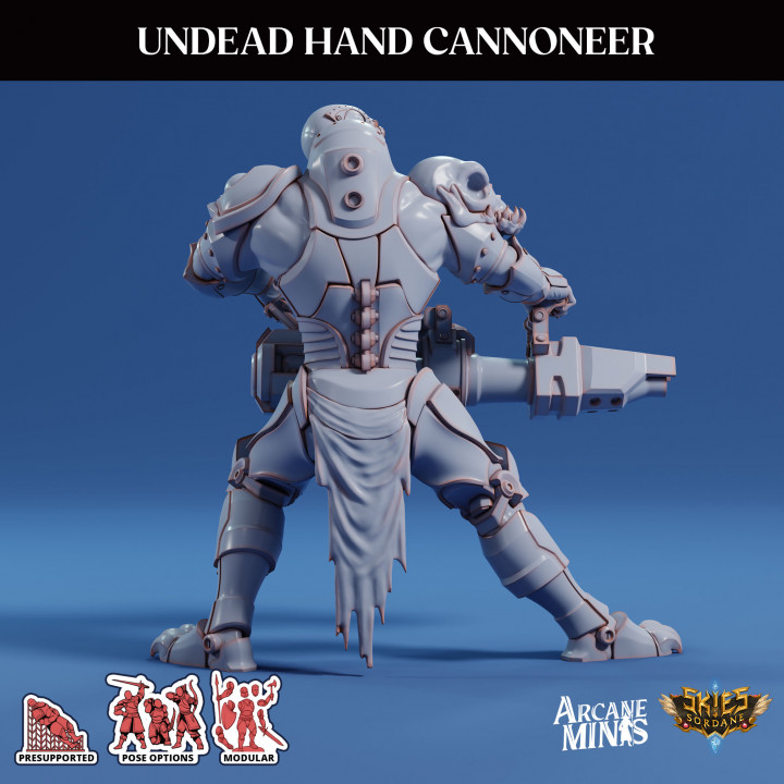 3D Printable Undead Crew - Pack by Sordane Publishing