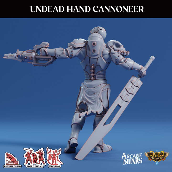 3D Printable Undead Crew - Pack by Sordane Publishing