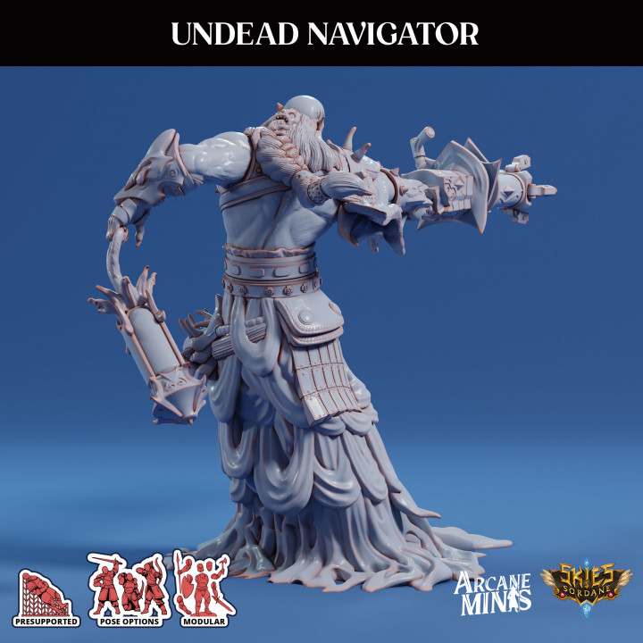3D Printable Undead Crew - Pack by Sordane Publishing