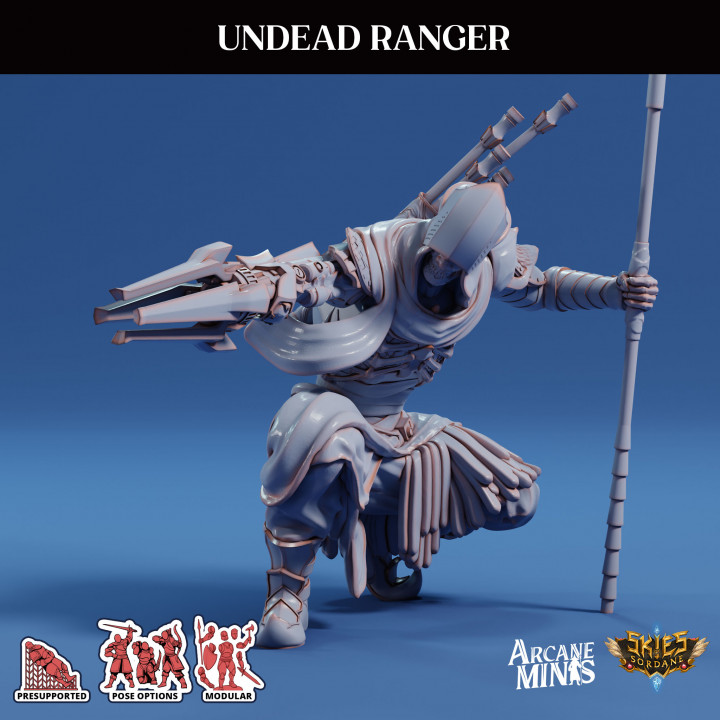 3D Printable Undead Crew - Pack by Sordane Publishing