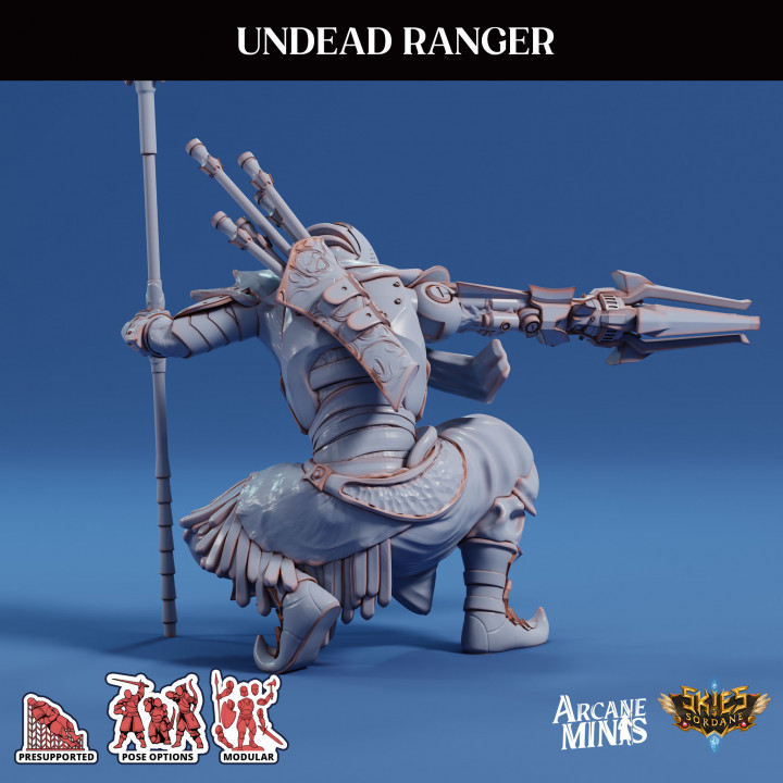 3D Printable Undead Crew - Pack by Sordane Publishing