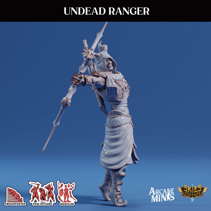 3D Printable Undead Ranger by Sordane Publishing