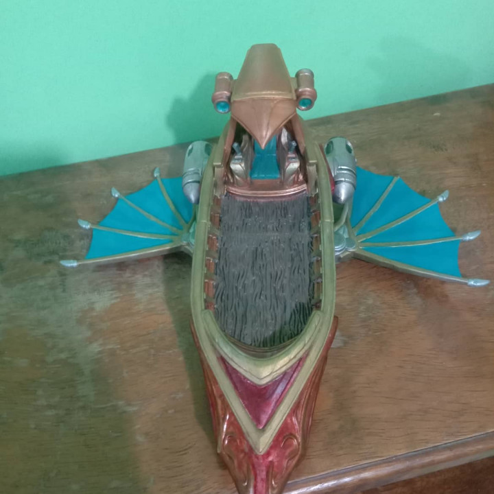 3D Print of Airship - SoS Racing Skiffs Pack by fritzkrieg88