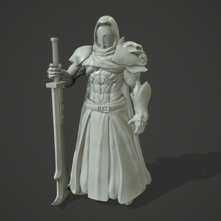 3D Printable Demon Knight V01 by Jeremy Smith