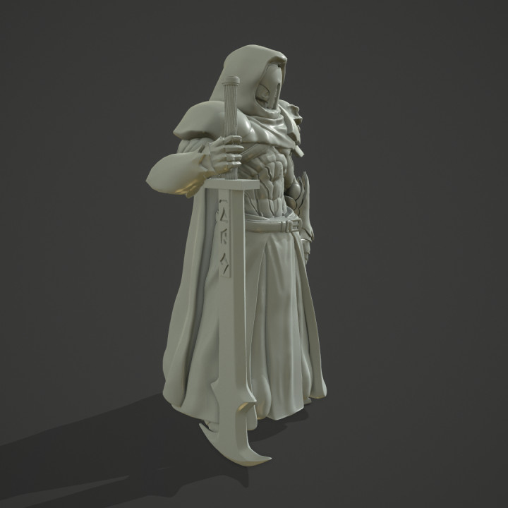 3D Printable Demon Knight V01 by Jeremy Smith