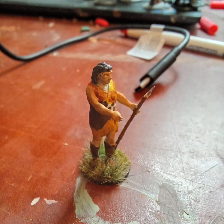 3D Print of Neanderthal Hunting Party 4 figures by eysteinglumru