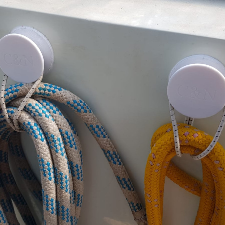 3D Printable Sailboat rope organiser - NOW WITH MASKING TOOL FOR EASY ...