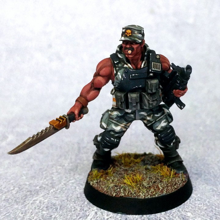 3D Print of Spacenam Infantry by sonicsledgehammer