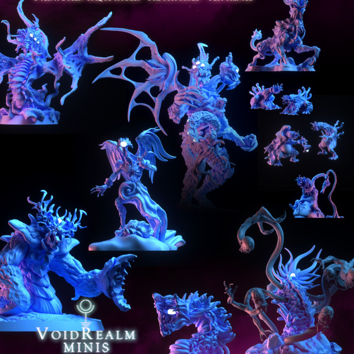 3D Printable Kaiju of the Dreamlands (VoidRealms JULY bundle) by ...