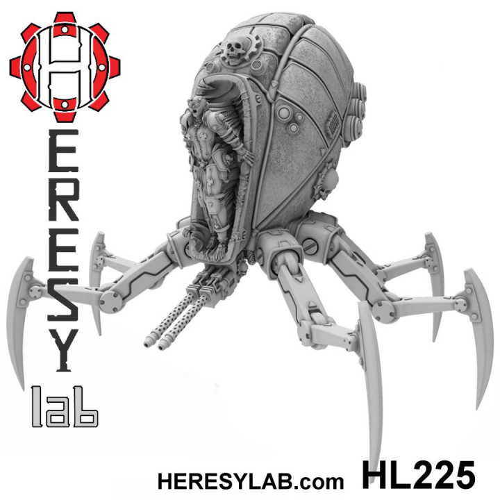 3D Printable HL225 HERESY GIRL 3.0 Decimated - Heresylab by HeresyLab
