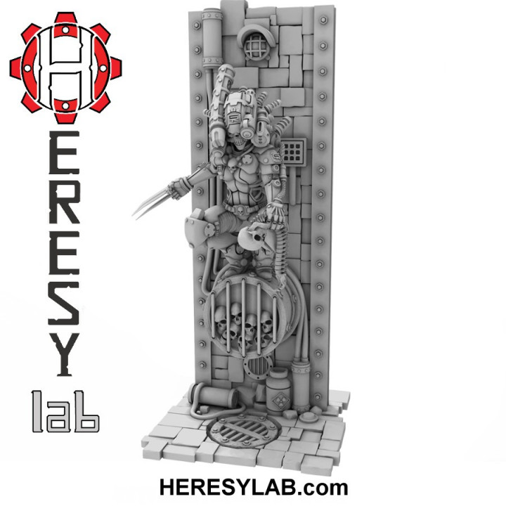 3D Printable HL232 HERESY GIRL 3.0 Decimated - Heresylab by HeresyLab