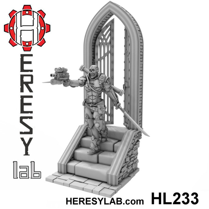 3D Printable HL233 HERESY GIRL 3.0 Decimated - Heresylab by HeresyLab