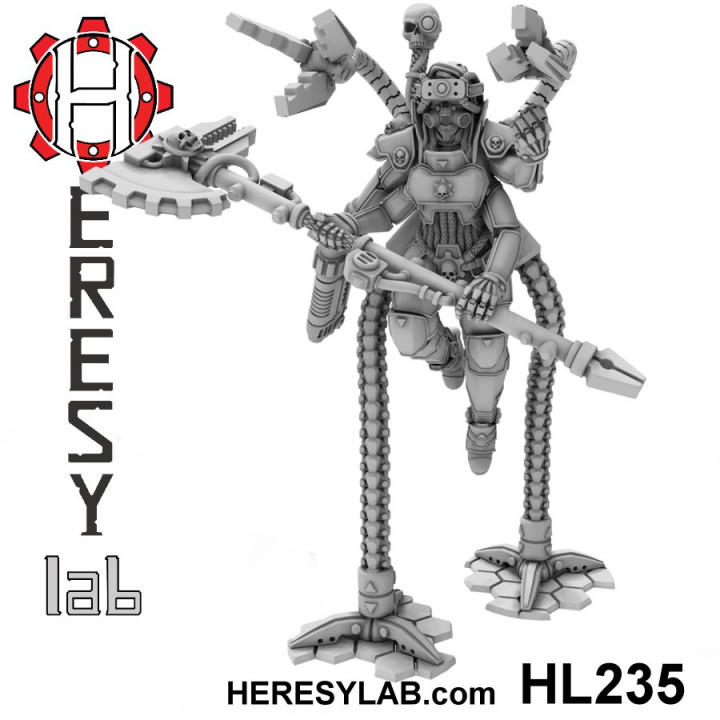 3D Printable HL235 HERESY GIRL 3.0 Decimated - Heresylab by HeresyLab