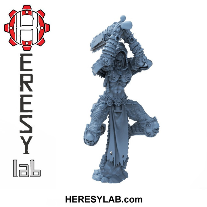 3D Printable HL255 HERESY GIRL 3.0 Decimated - Heresylab by HeresyLab