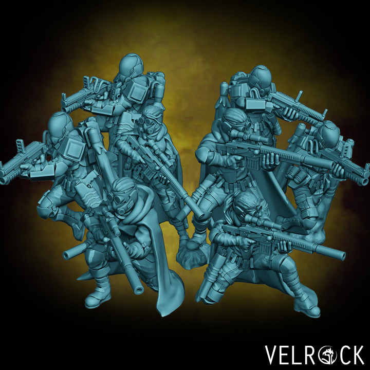 3D Printable Tempest Guardsmen Spec Ops Unit (PRESUPPORTED) by Velrock ...