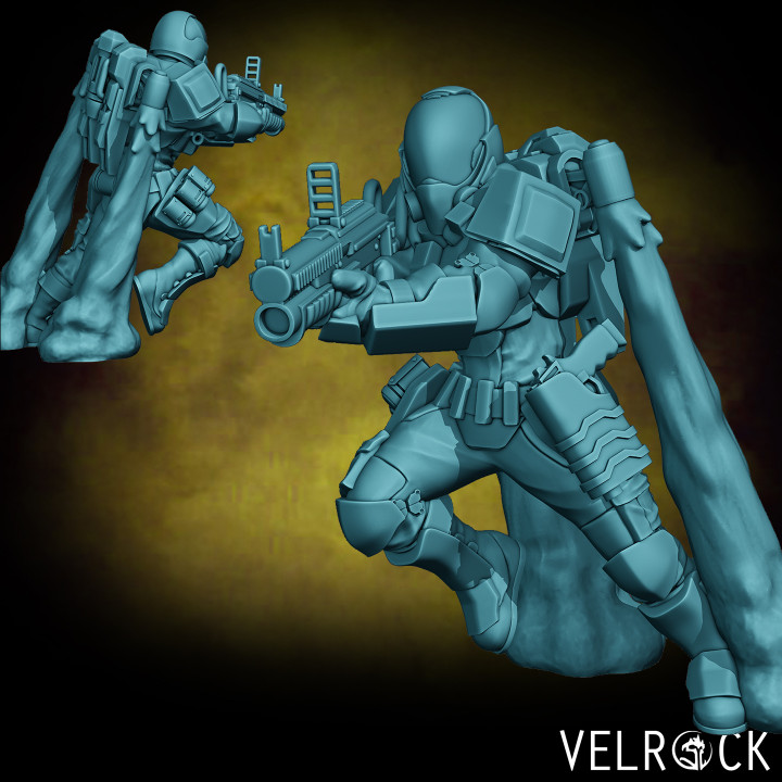 3D Printable Tempest Guardsmen Spec Ops Unit (PRESUPPORTED) by Velrock ...