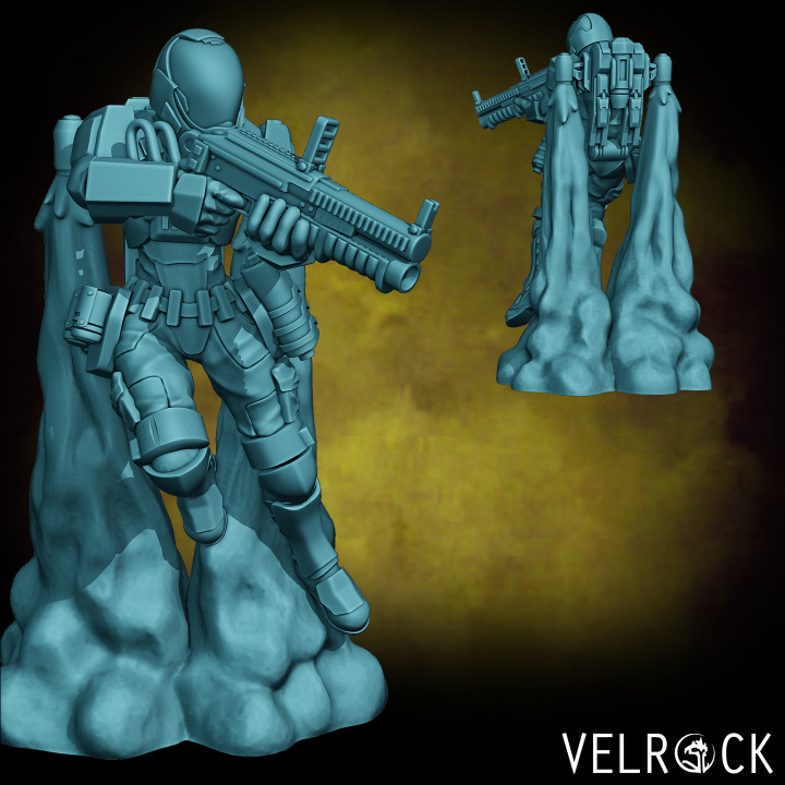 3D Printable Tempest Guardsmen Spec Ops Unit (PRESUPPORTED) by Velrock ...