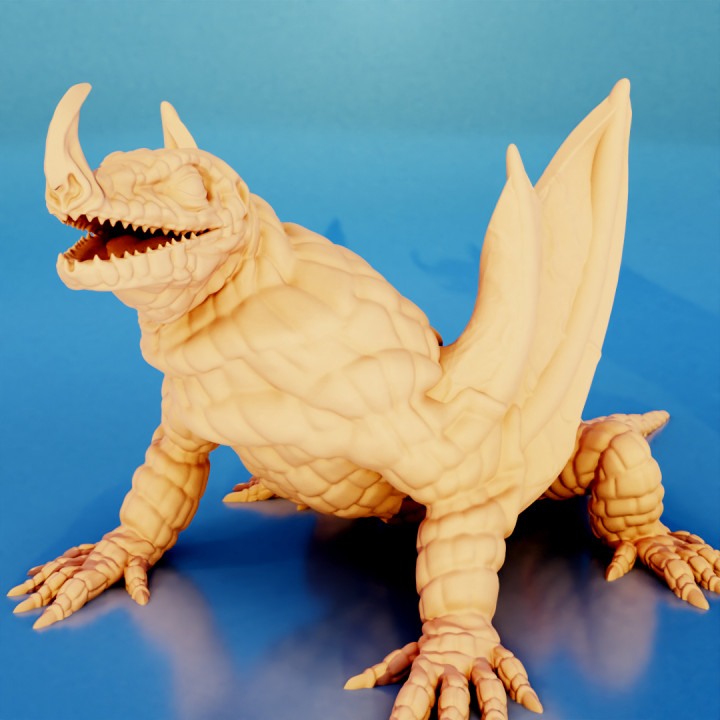 3D Printable Riding Drake by Cult of Pickle