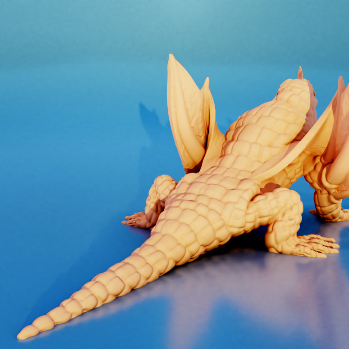 3D Printable Riding Drake by Cult of Pickle
