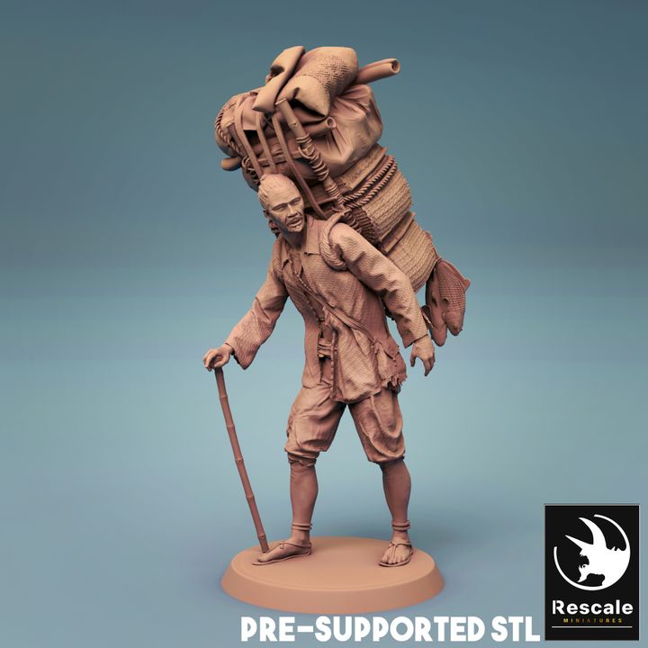 3D Printable Igorot Gang by Rescale Miniatures