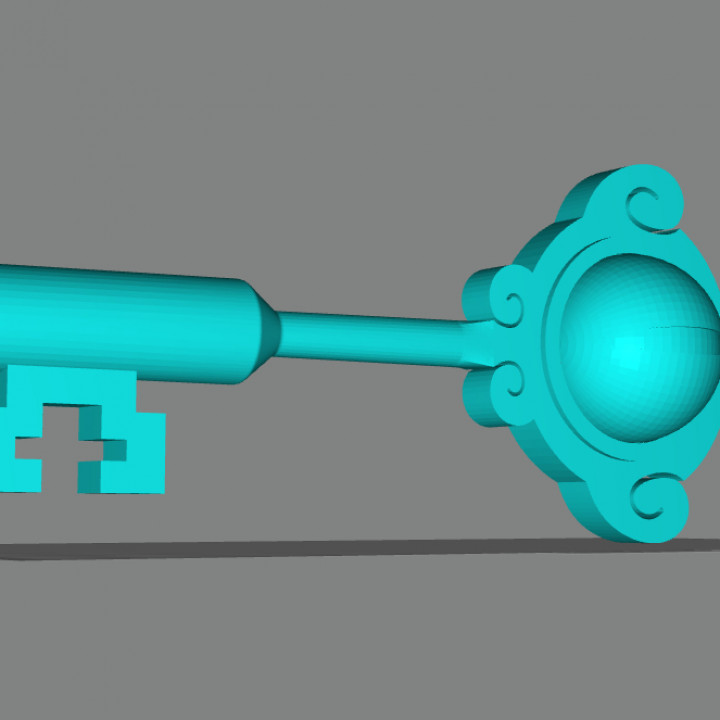 3D Printable The Owl House Portal key by Alexandra Fagan