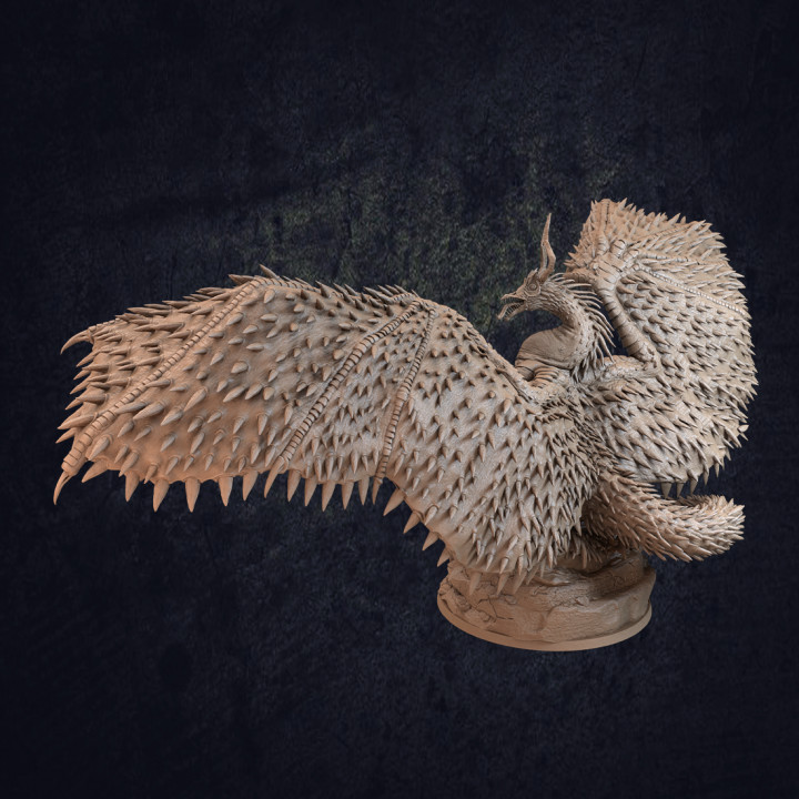 3D Printable Northern Dragoose Goose Dragon - Presupported by The ...